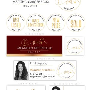 Gold Realtor Logo, Realtor Logo, House Key Logo, Premade Logo ...