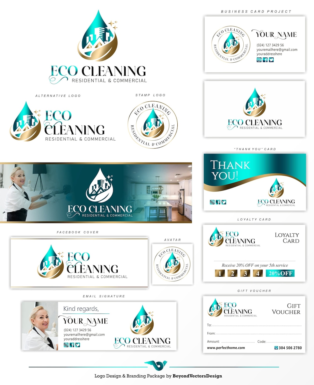 Cleaning Logo, Cleaning Kit, Cleaning Service Logo, Cleaning Business ...