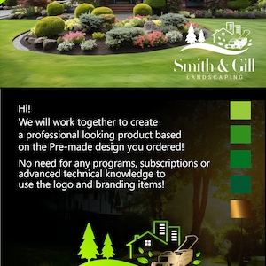 Lawn Care Service Design, Lawn Mower Logo, Professional Gardening Logo ...