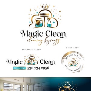 Clean Logo, Clean Business Logo, Clean Service Logo, Clean Logo Design ...