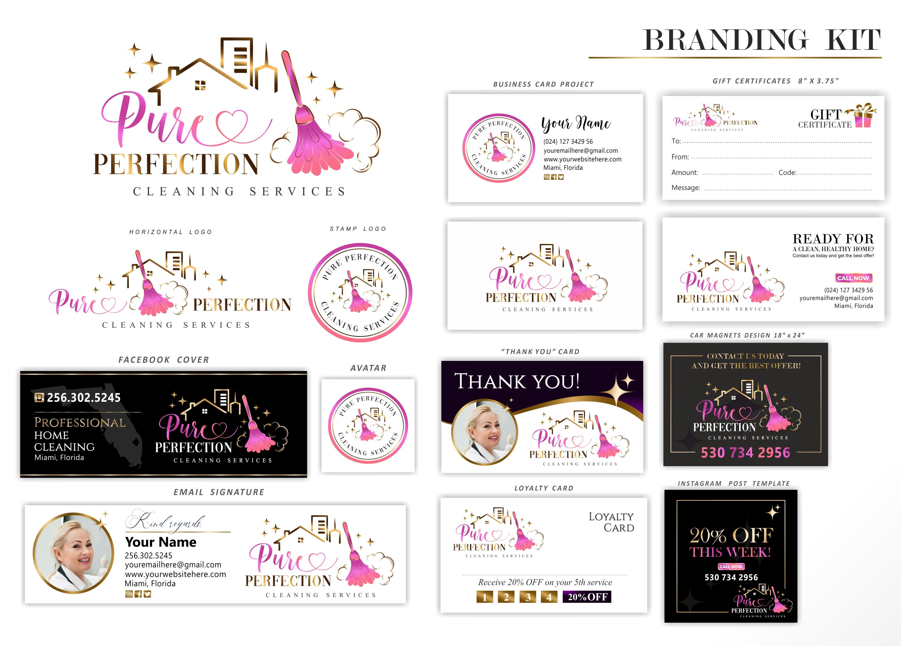 Cleaning Services Logo, Maid Service, Housekeeping Logo, Cleaning ...