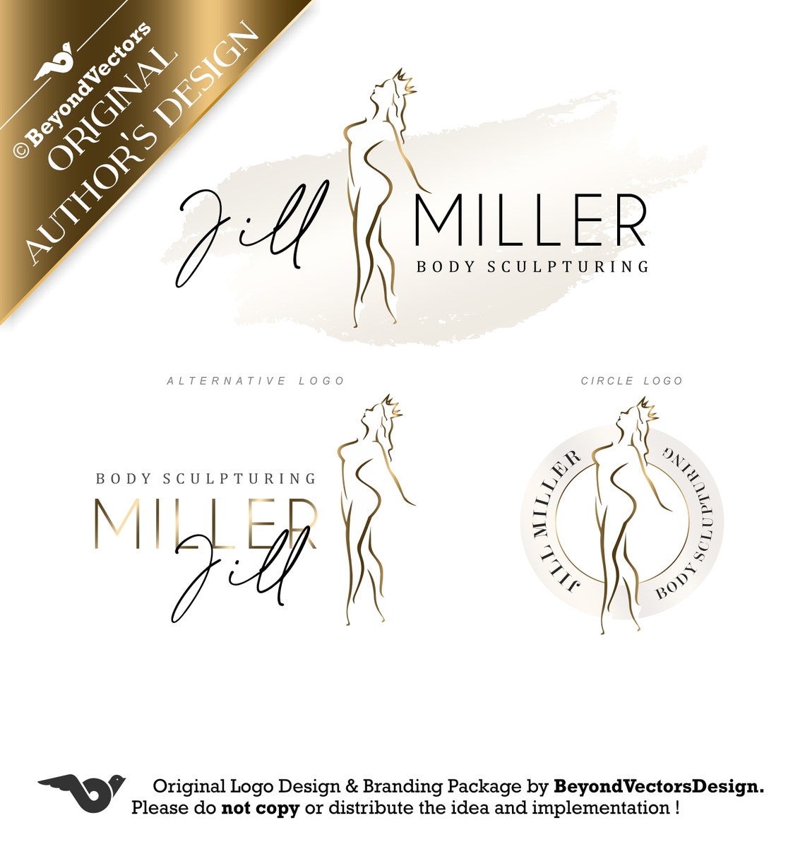 Body Contouring Logo, Nutritionist Logo, Dietitian Logo, Body Sculpting ...