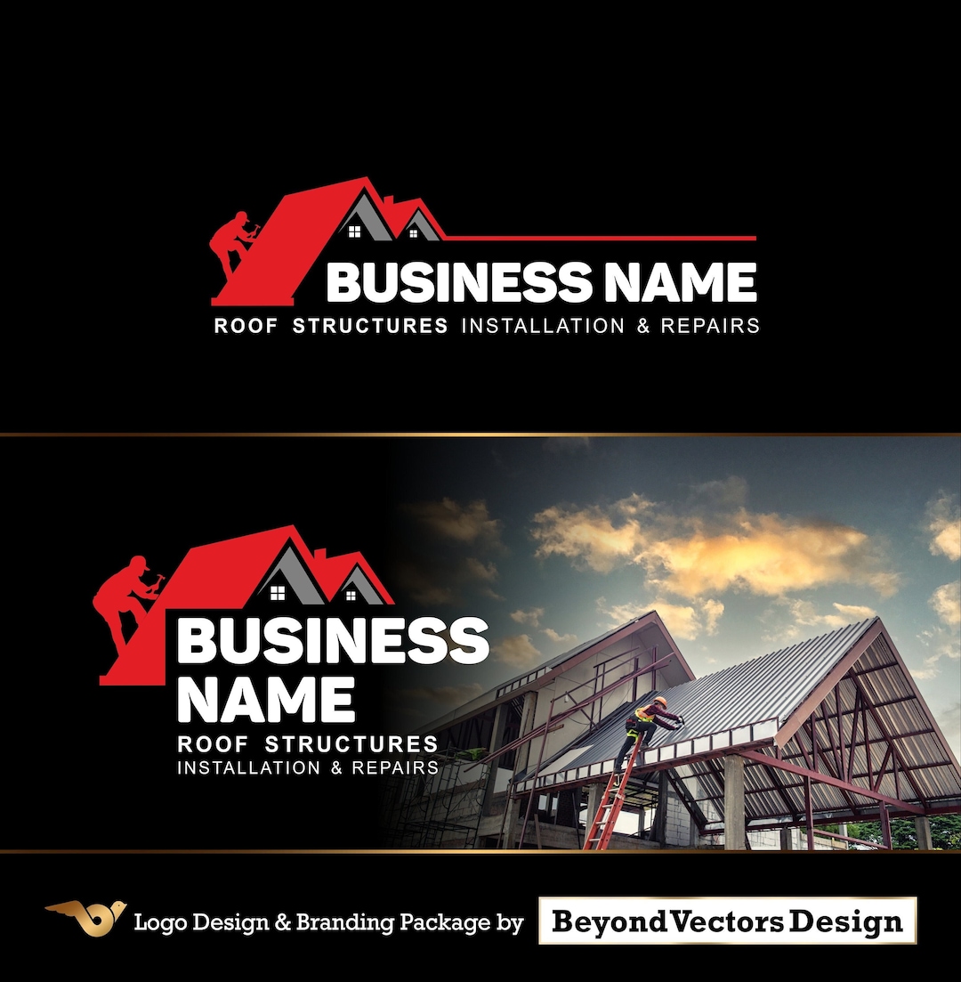 Roof Company Logo, Roof Structures, Roofing Company Logo, Roofing ...