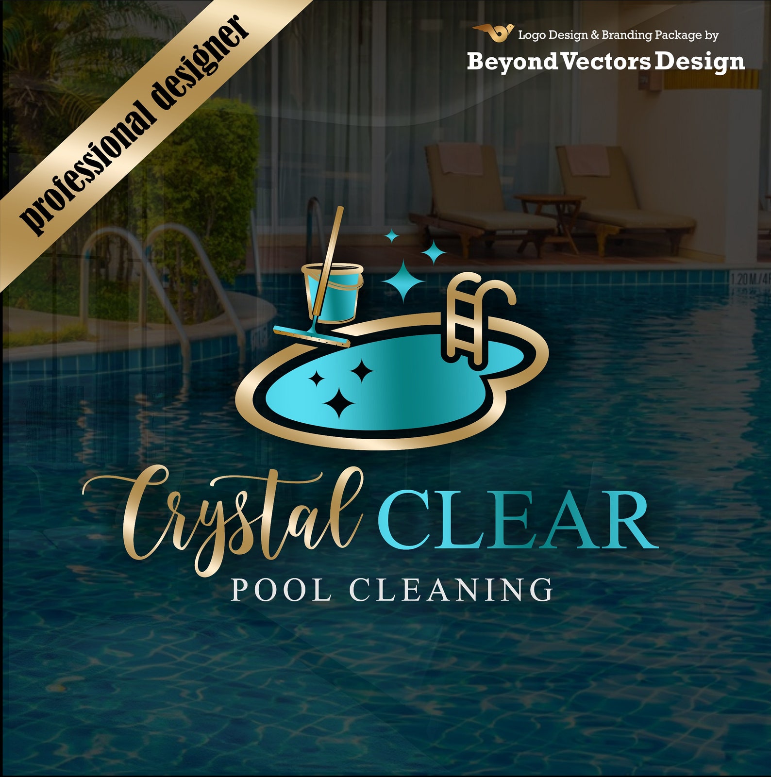Pool Cleaning Logo, Pool Cleaner Logo, Pool Cleaning Logo, Pool ...