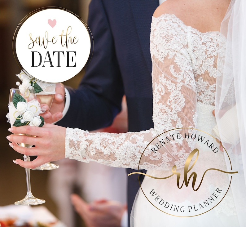 Photography Logo Wedding Planner Logo Event Planner Logo Heart Logo ...