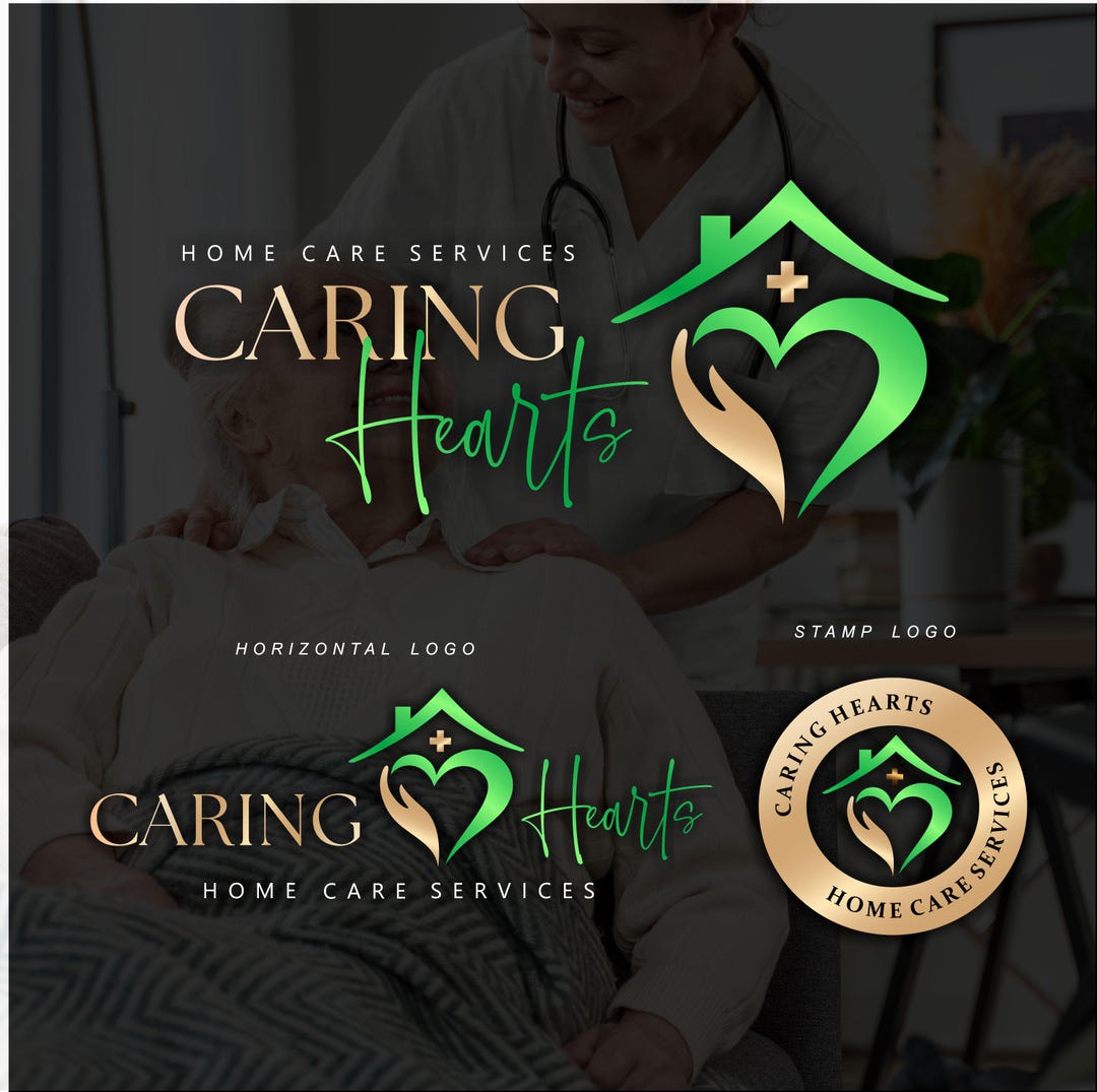 Home Healthcare Logo PNG, Home Care Logo, Nurse Home Care Logo, Elderly ...