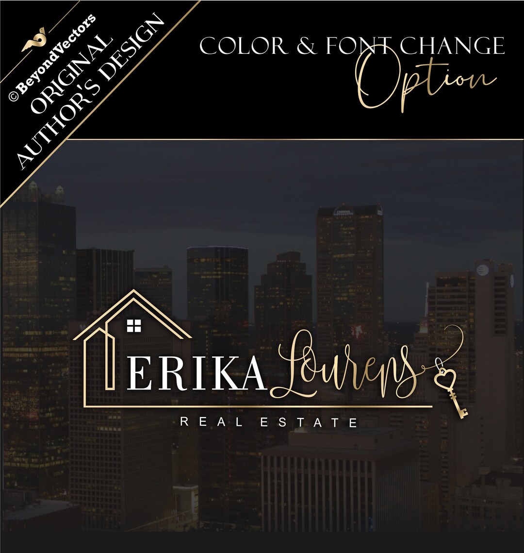 Real Estate Logo Design - Real Estate Agent - Realtor Logo - Broker ...