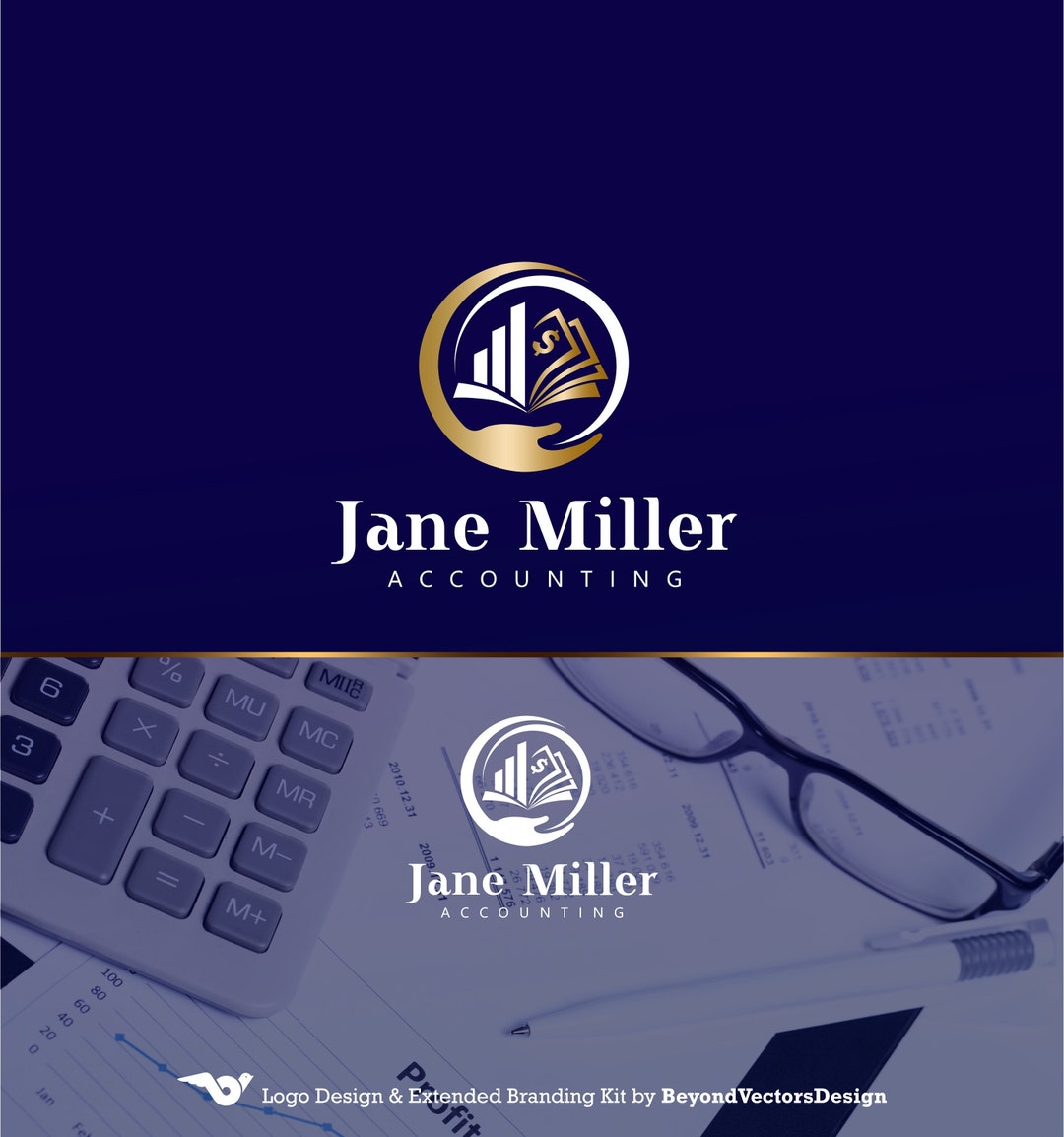 Accounting Company Logo, Financial Advisor Logo, Financial Coach Logo ...