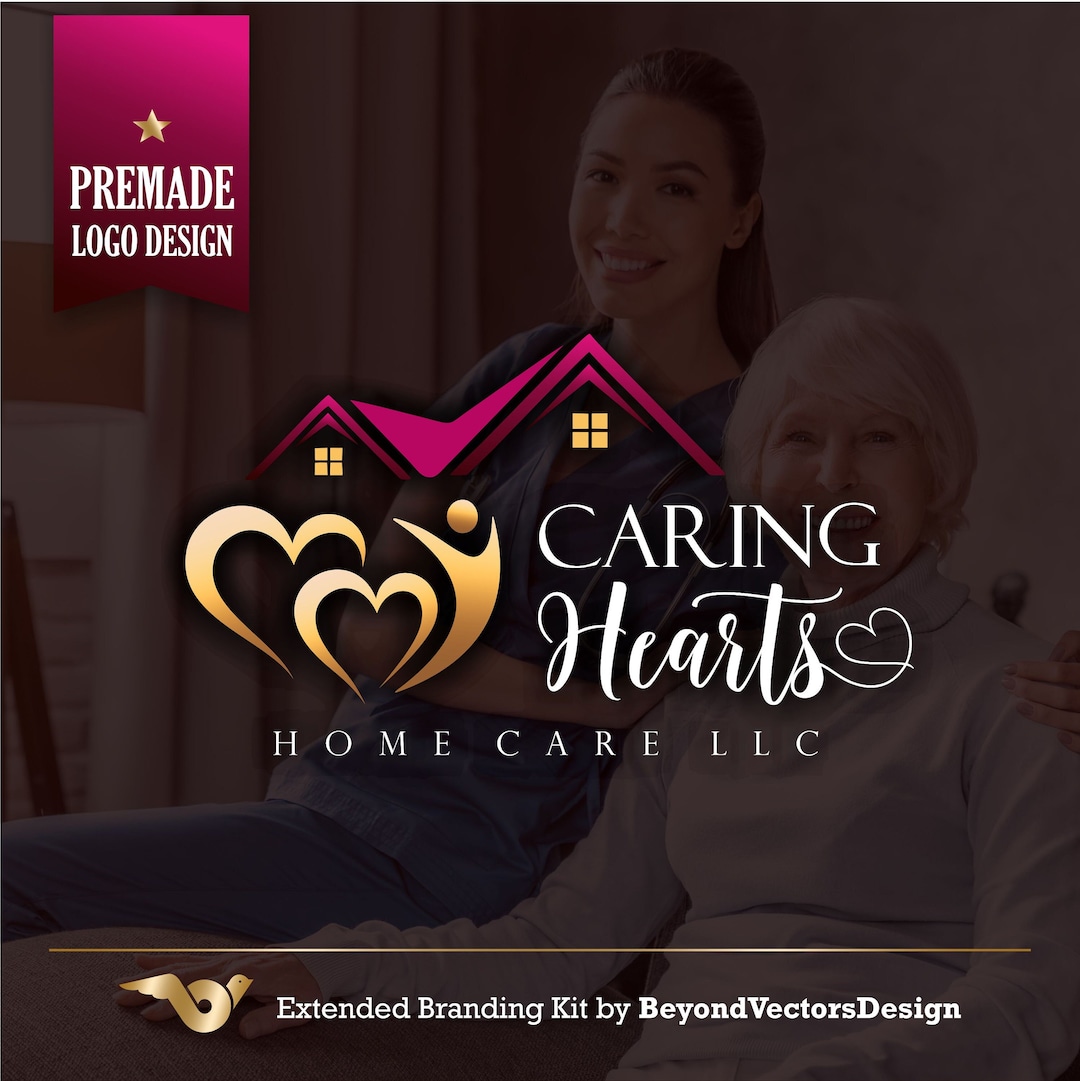 Home Care Logo, Residential Home Logo, Nurse Staffing Agency Logo ...