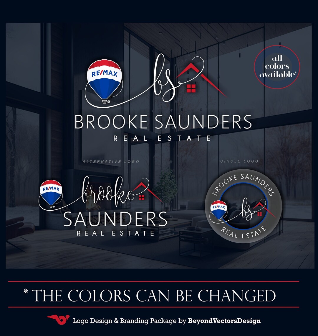 Real Estate Logo, Remax Business Cards, Realtor Branding Kit, Real ...