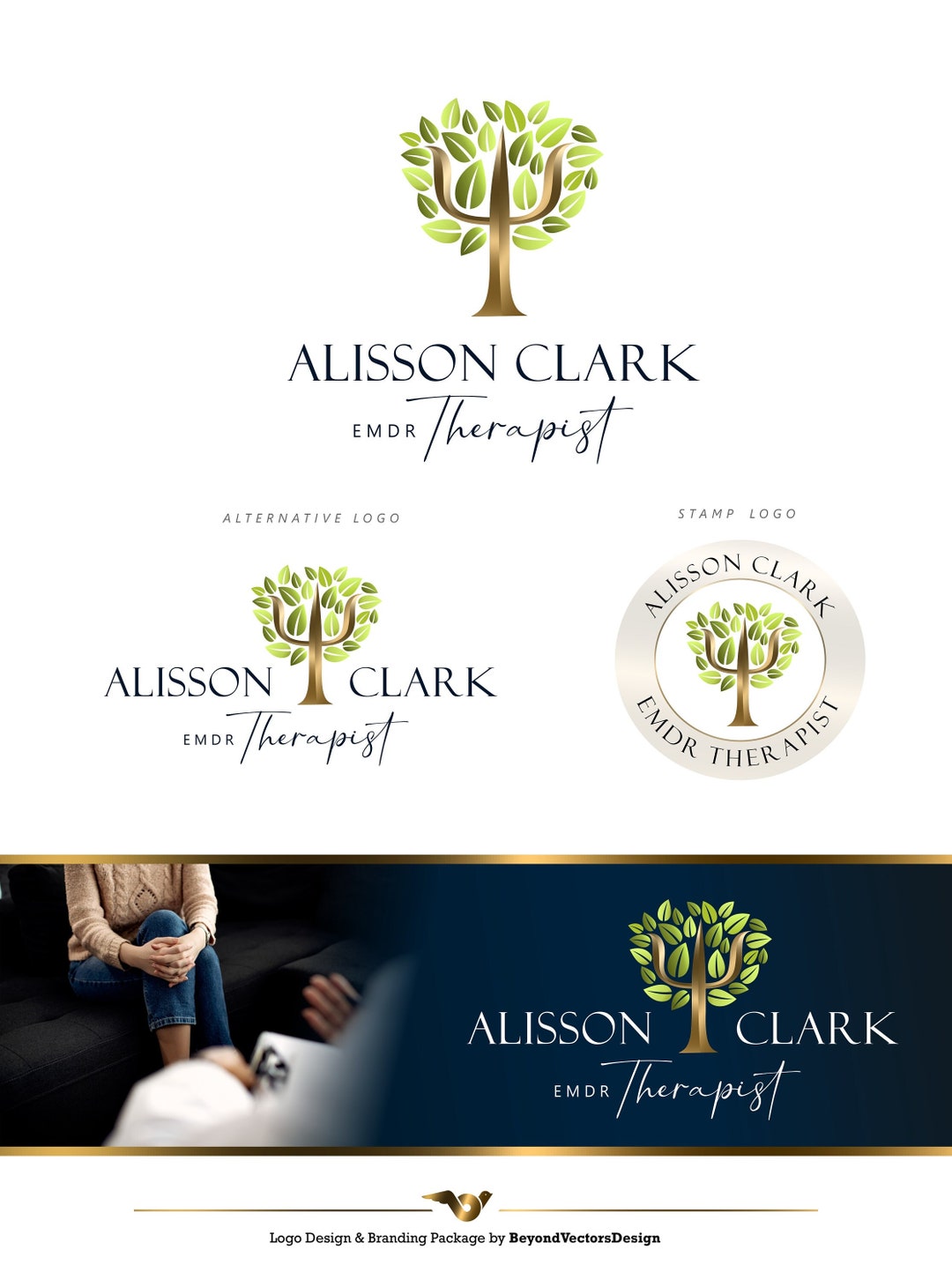Coaching Logo, Mental Health Logo Design, Life Coach Logo, Tree Logo ...