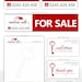 Red Realtor Logo Design Real Estate Branding Set Key - Etsy