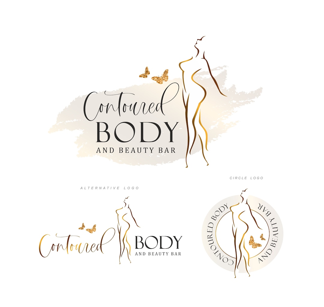 Body Contouring Logo, Nutritionist Logo, Dietitian Logo, Body Sculpting ...