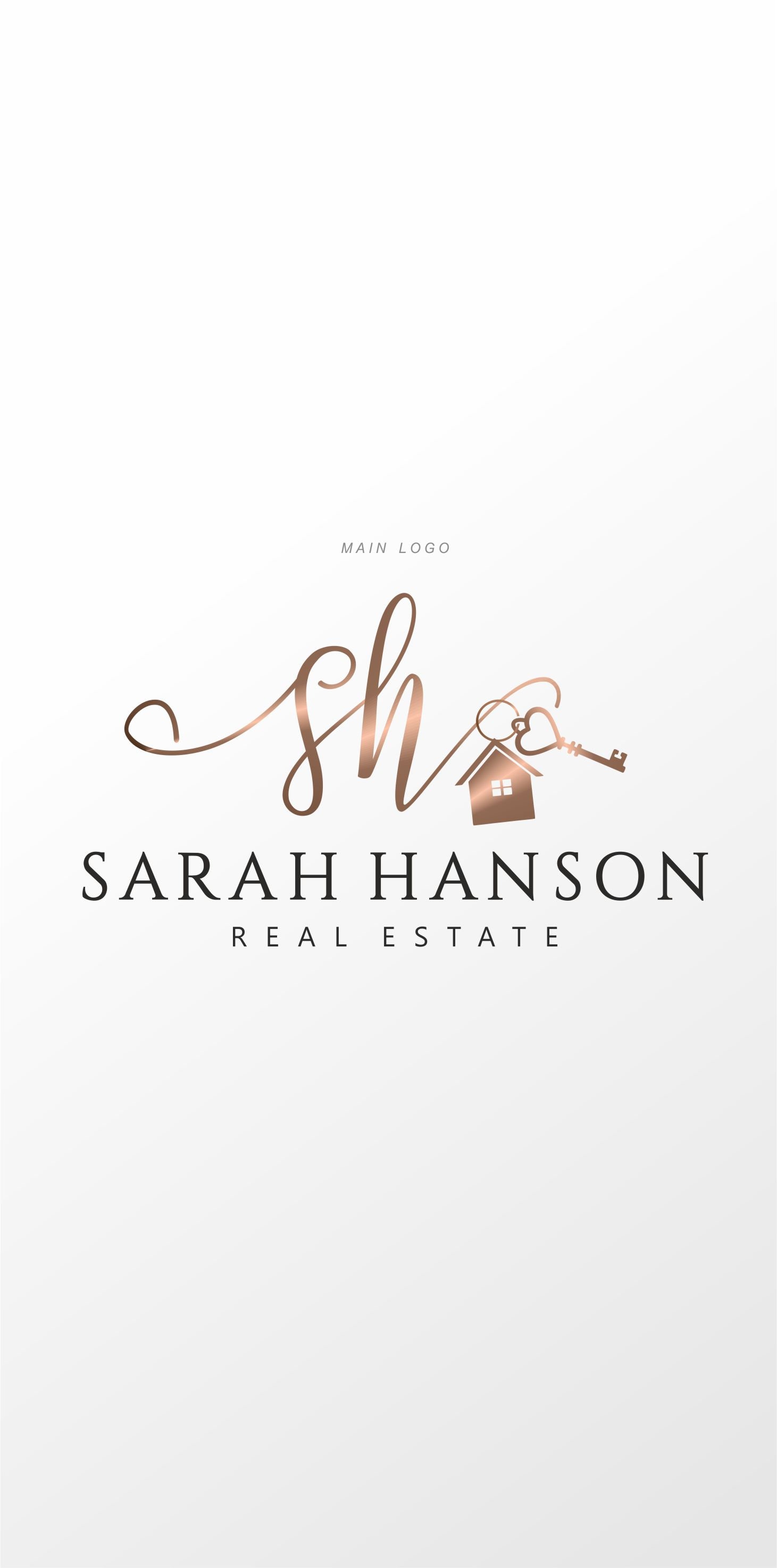 Realtor House Key Logo Key Branding Package Real Estate - Etsy