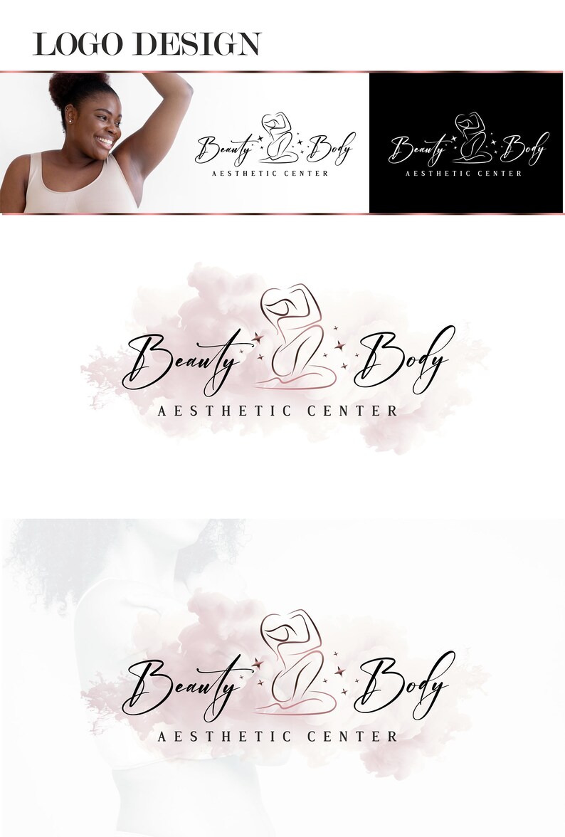 Body Contour Logo, Body Shaping, Body Contouring Logo, Aesthetic Center ...