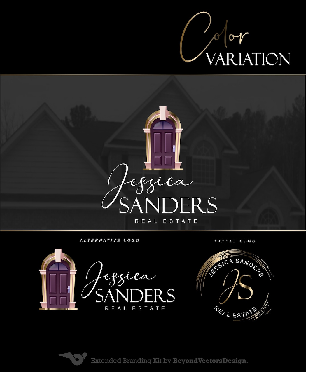 Real Estate Logo, Realtor Logo, , Door Logo Design, House Logo ...