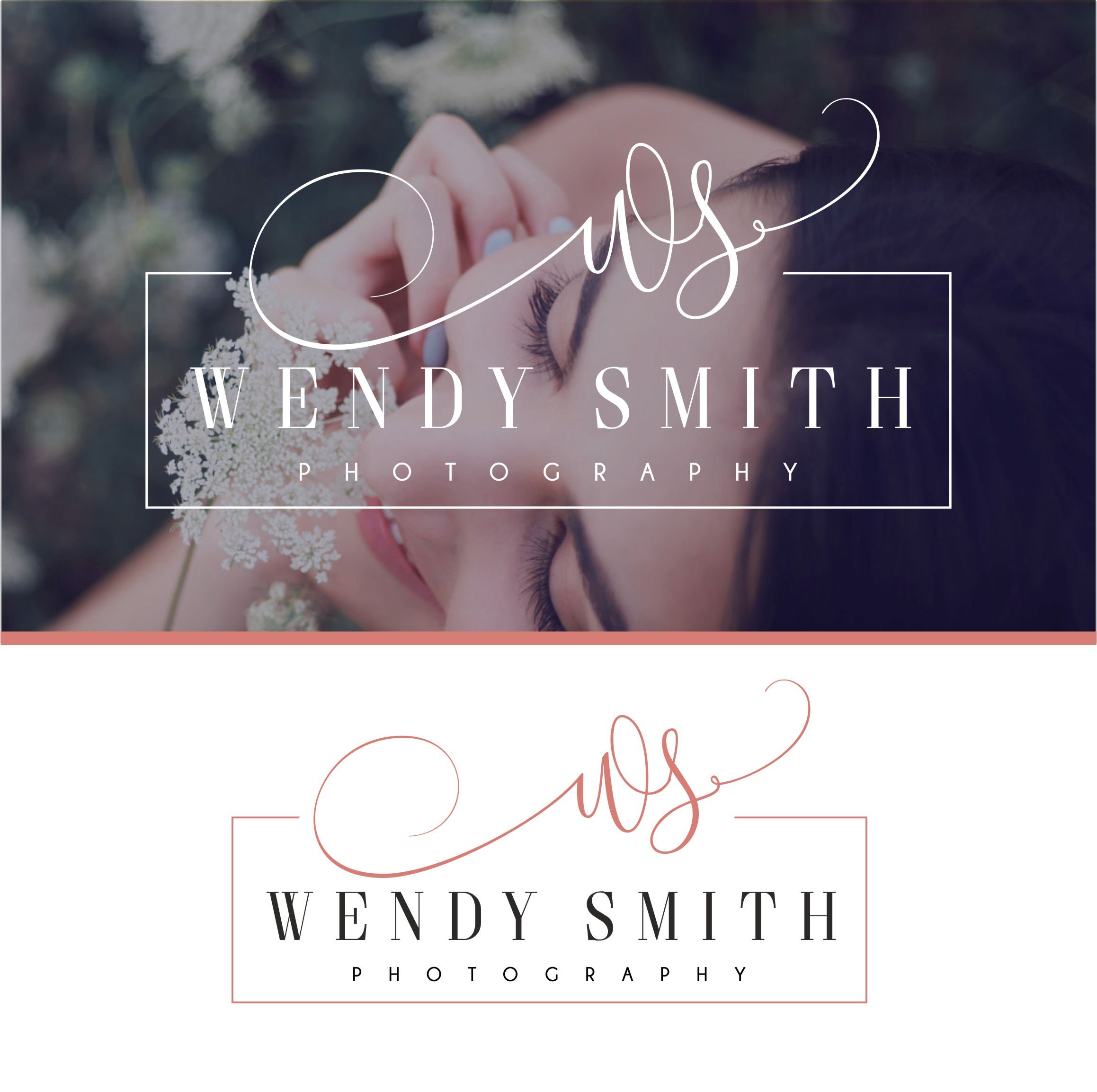 Photography Logo Watermark for Photographs Photographer Logo | Etsy