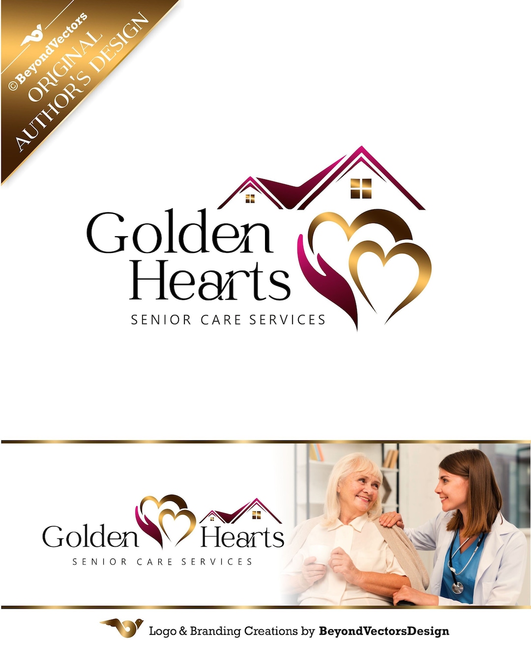 Home Care Logo, Residential Home Logo, Nurse Staffing Agency Logo ...