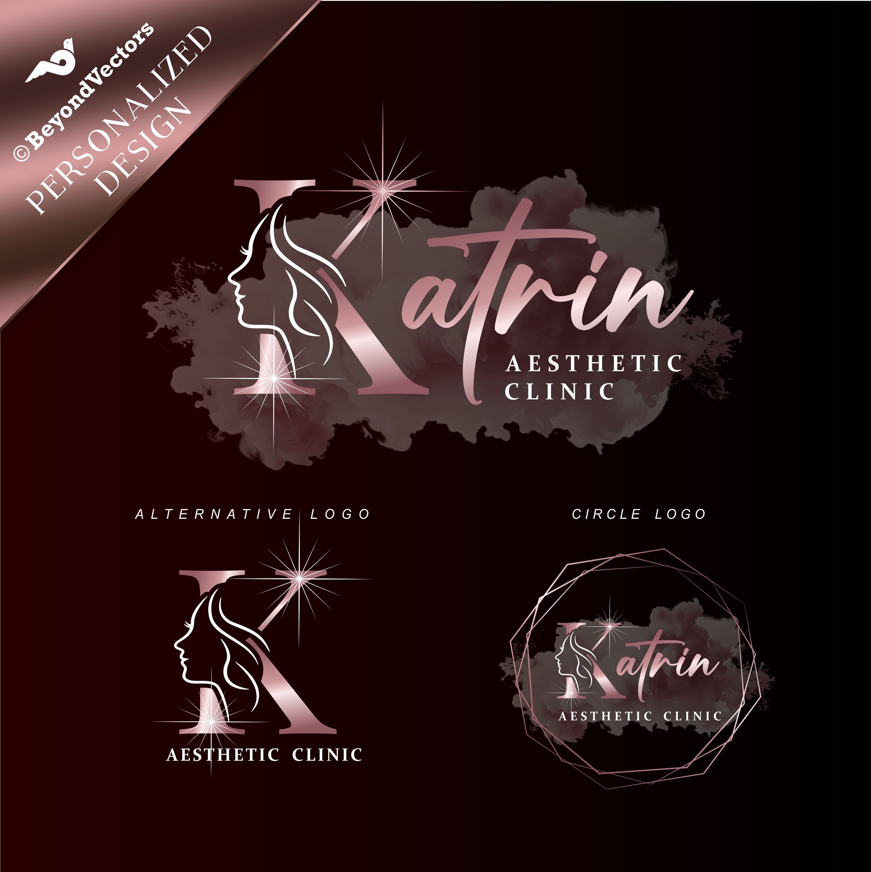 Aesthetic Clinic Logo Aesthetic Logos: 18 Examples Elevating Their