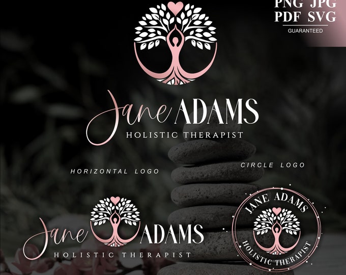 Life Coaching Logo, Quantum Healing Logo, Life Coach Logo Design ...