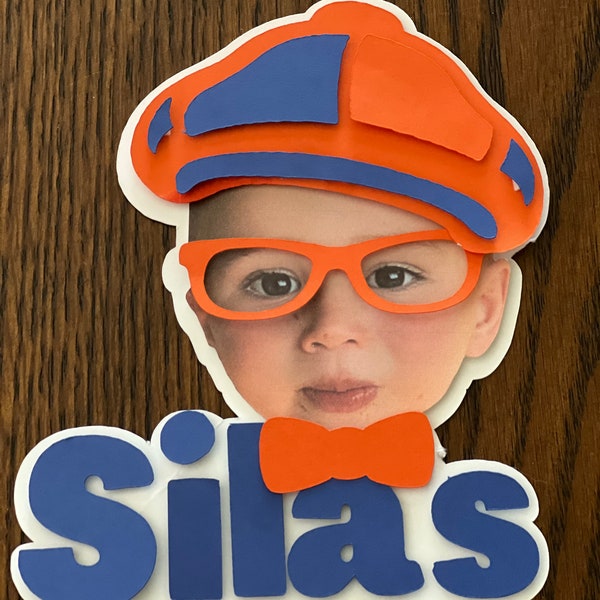 Blippi Cake Topper - Etsy
