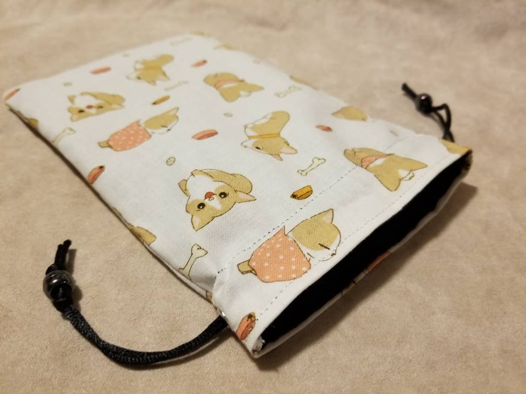Kawaii Corgis - Dice Bag - 100% Cotton - Drawstring - Etsy