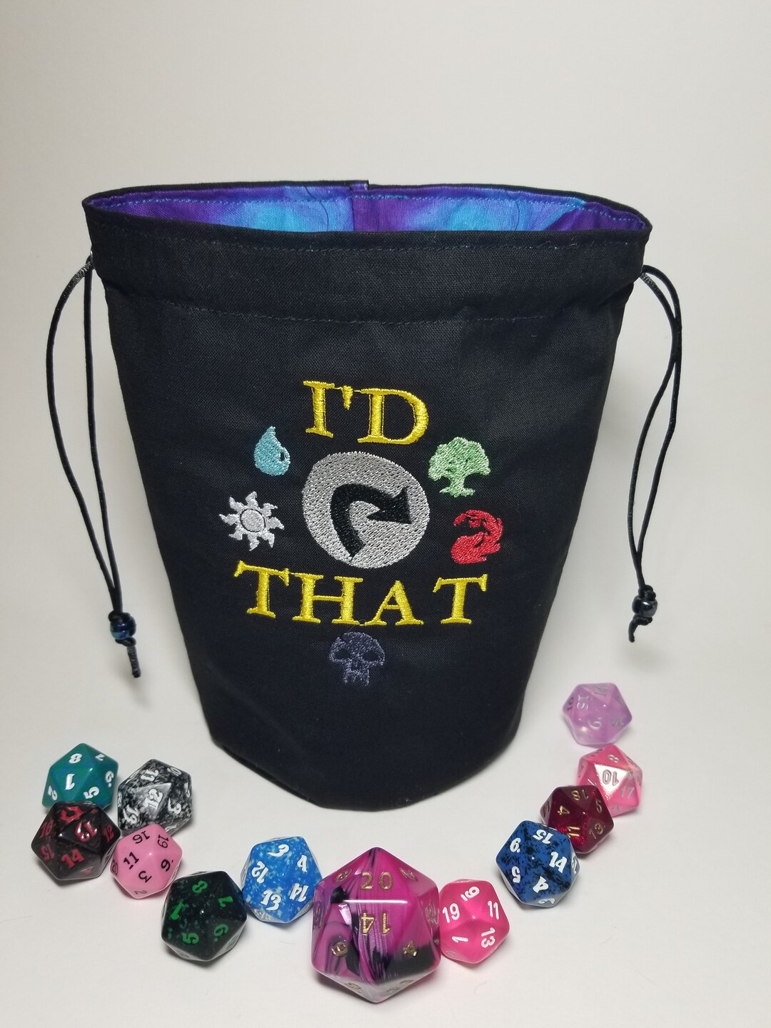 Cotton - Reversable - Embroidered - I'd Tap That - Enhanced ( Magic the ...