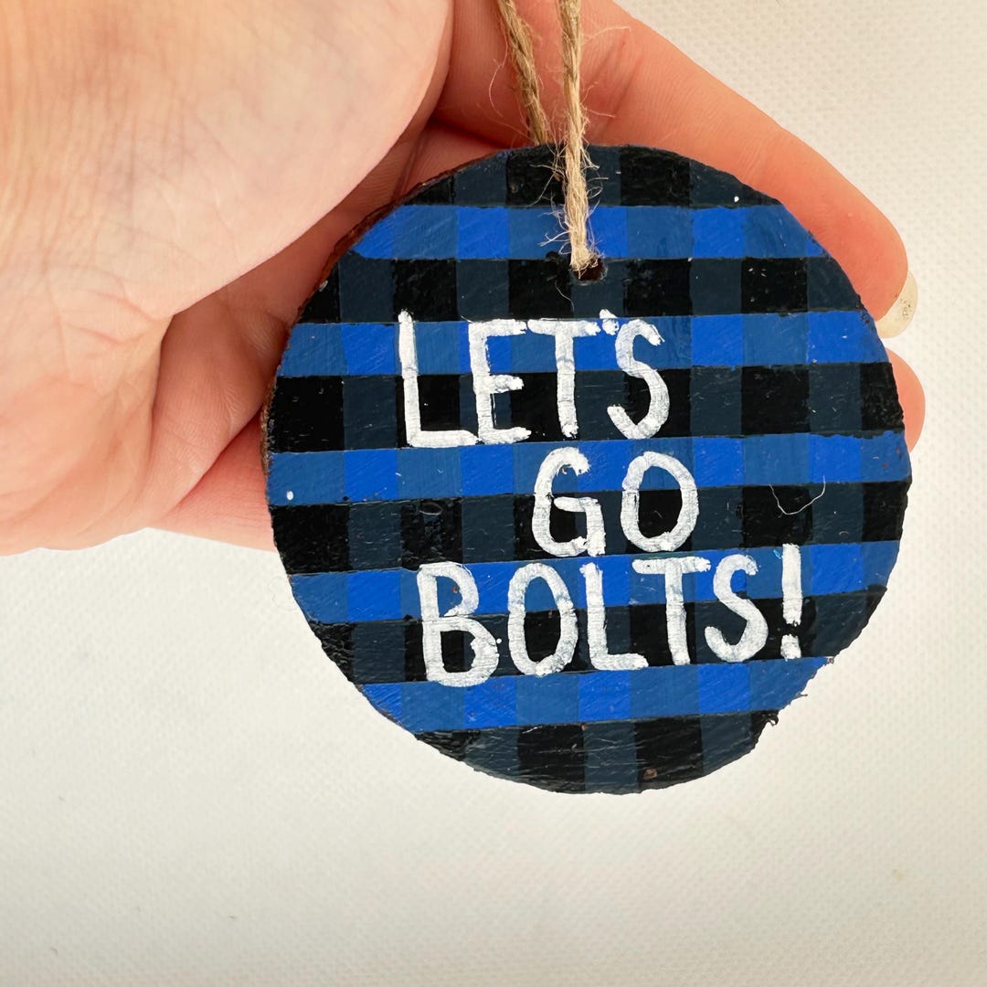 Bolts Fan Ornament, Lightning Merch, Christmas Ornament - Etsy