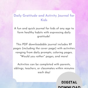 Summer Printable Activity Book for Kids, Self-care Kids Book, Instant ...