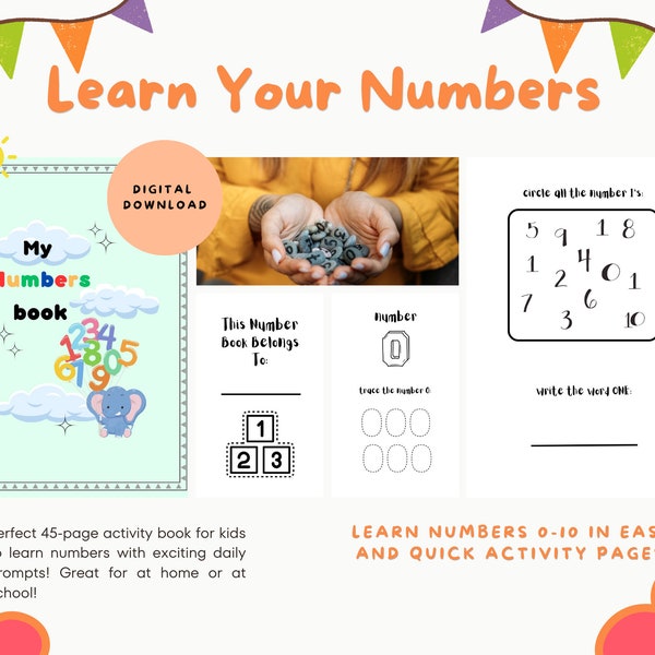 Summer Printable Activity Book for Kids, Self-care Kids Book, Instant ...