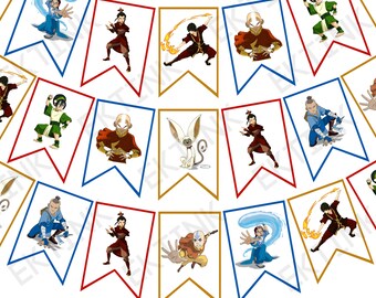 Avatar the Last Airbender Banner - Etsy