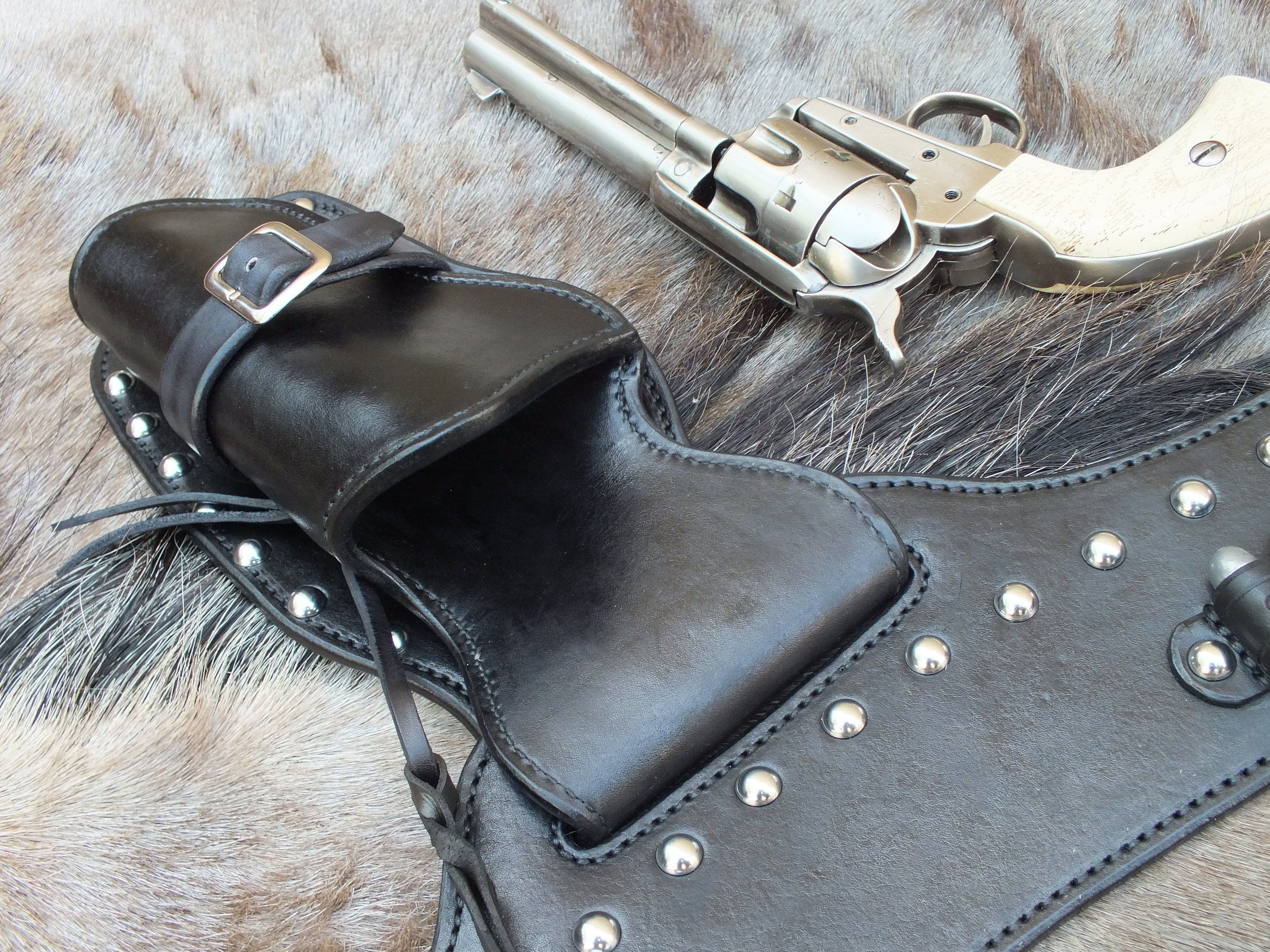 Lone Ranger Style Rig For One Holster Which Fits A Colt 1873 | Etsy
