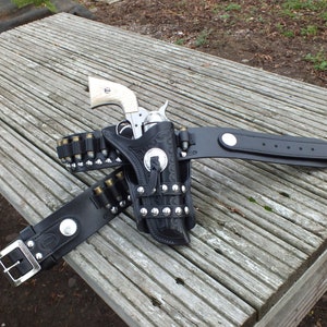Johnny Ringo Holsters and Belt Black or Brown Leather - Etsy