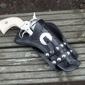 Johnny Ringo Holsters and Belt Black or Brown Leather - Etsy