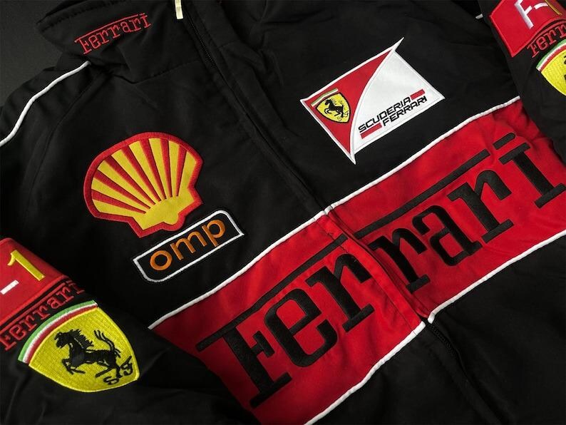 Ferrari Jacket,vintage F1 Jacket,racing Pilot Jacket,old School,formula ...