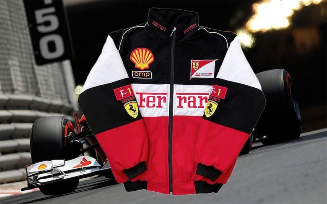 Retro Formula One Racing Jacket, Flying Jacket, Racing Jacket ...