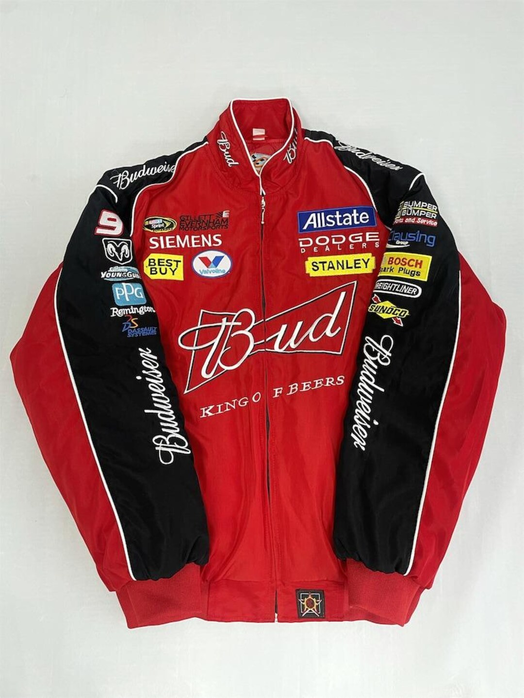 Nascar Budweiser Racing Jacket,nascar Racing Bomber Jacket F1,racing ...