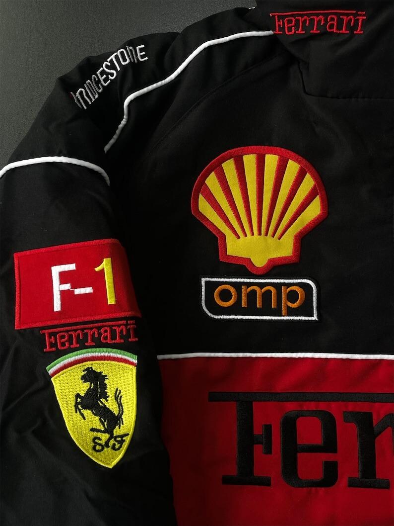 Ferrari Jacket,vintage F1 Jacket,racing Pilot Jacket,old School,formula ...