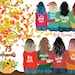 Autumn Best Friends Clipart: "girls SITTING Clipart" Bff Clipart Mug ...