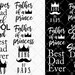 Fathers Day Bundle Clipart: father's DAY - Etsy