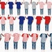 Baseball Jerseys Clipart: family Clipart (Instant Download) - Etsy