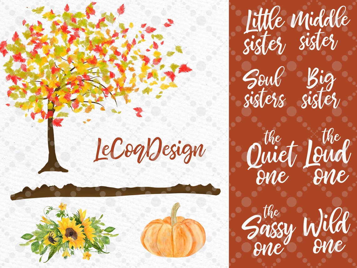 Autumn Best Friends Clipart: "girls SITTING Clipart" Bff Clipart Mug ...