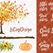 Autumn Best Friends Clipart: girls SITTING Clipart - Etsy