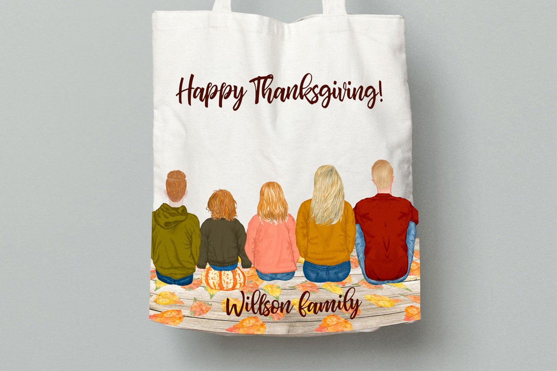 Fall Family Clipart: thanksgiving Clipart - Etsy