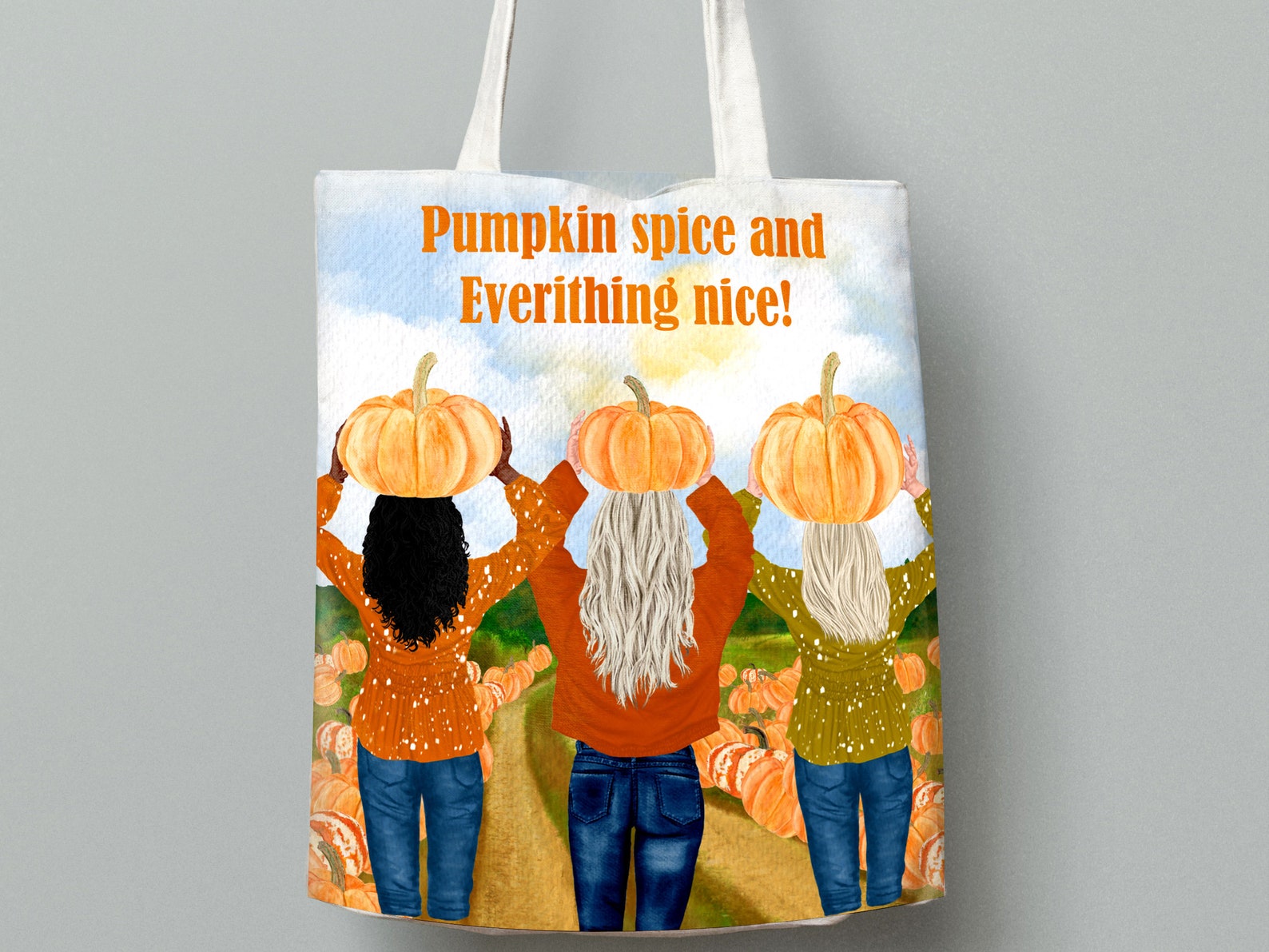 Autumn clipart: BEST FRIENDS CLIPART Pumpkin patch | Etsy