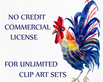 Commercial License Clip Art | Etsy
