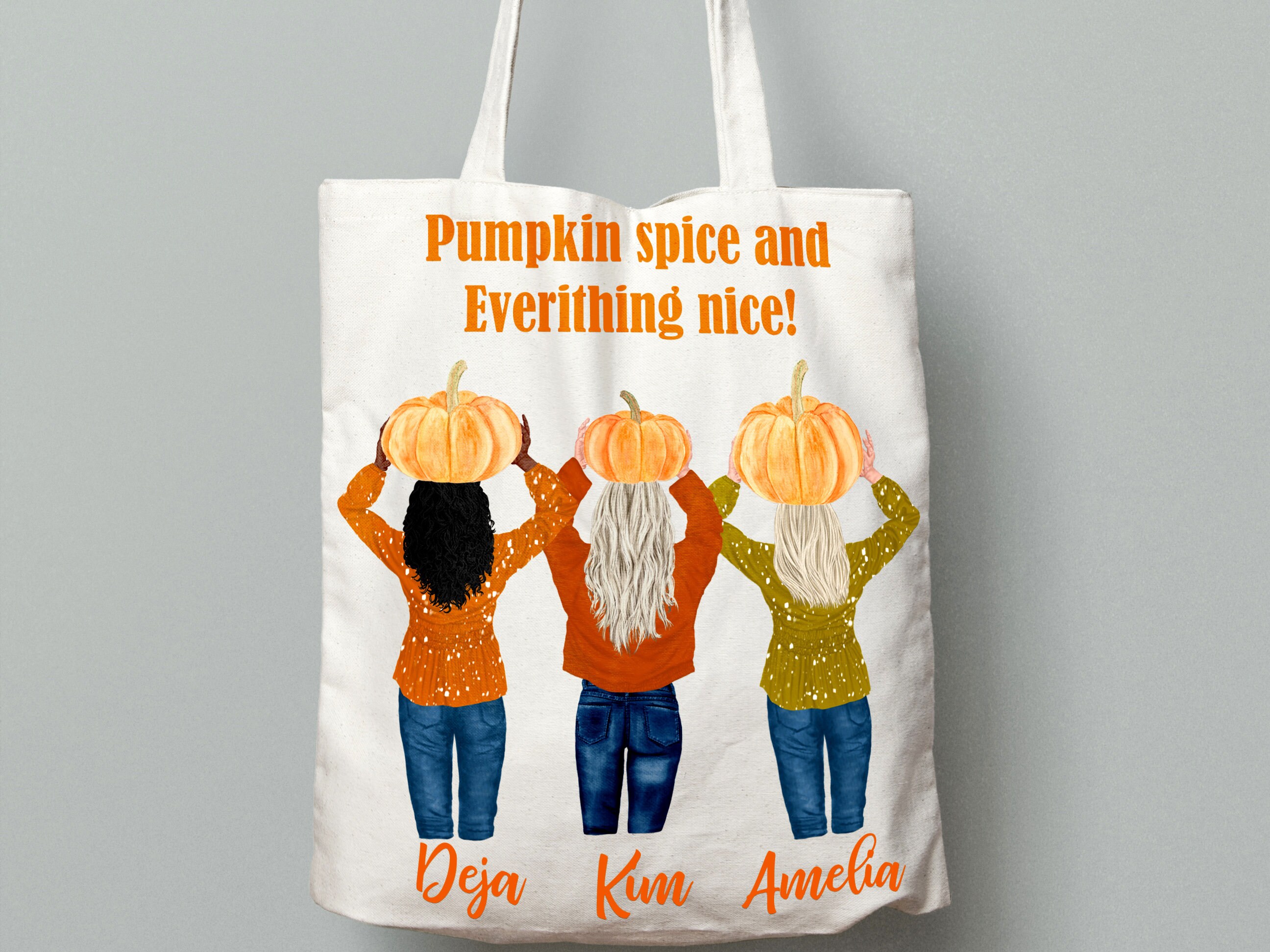 Autumn clipart: BEST FRIENDS CLIPART Pumpkin patch | Etsy