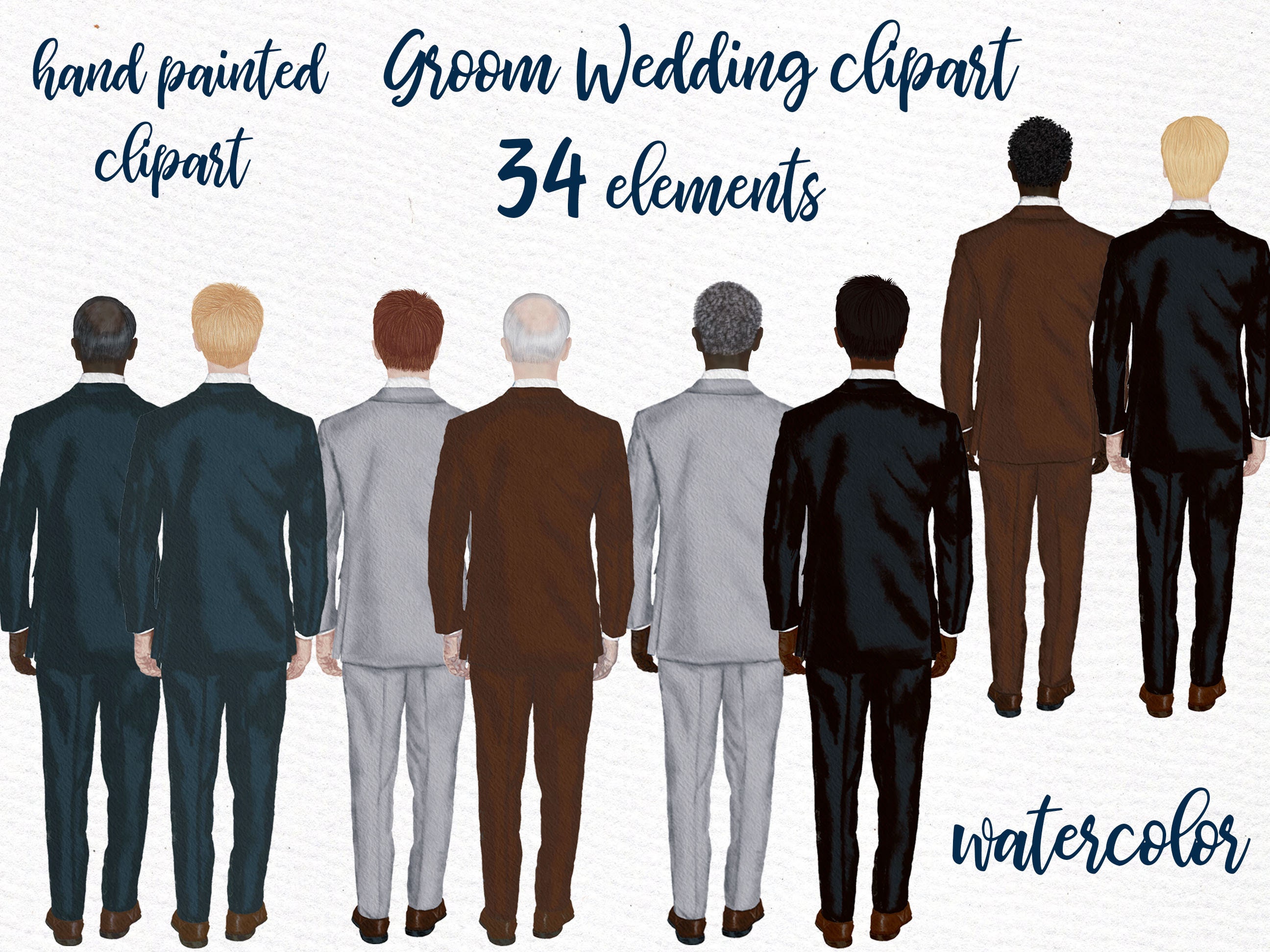 Groomsmen Clipart