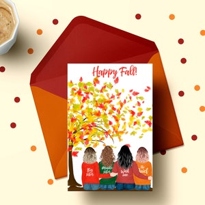Autumn Best Friends Clipart: "girls SITTING Clipart" Bff Clipart Mug ...
