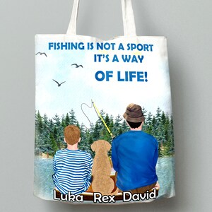 Fishing Clipart: "boy Fishing" Father's Day Clipart Dad and Boy Fishing ...